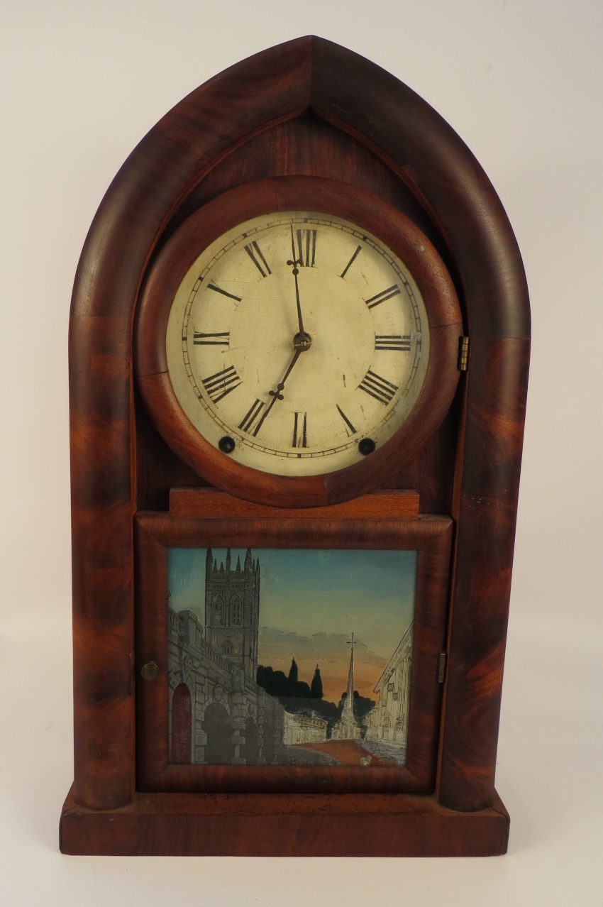 631: Wm. Gilbert Clock Co. Beehive – Hills Antique Clocks